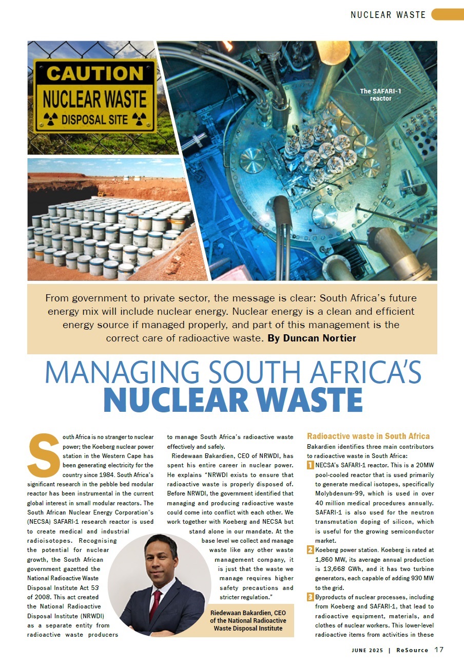 NRWDI in the News Archives - National Radioactive Waste Disposal Institute